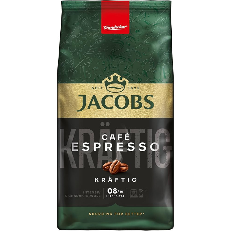 JACOBS Espresso szemes kávé 1 KG - HG Market nagykereskedés